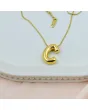 Bold ‘C’ Initial Pendant